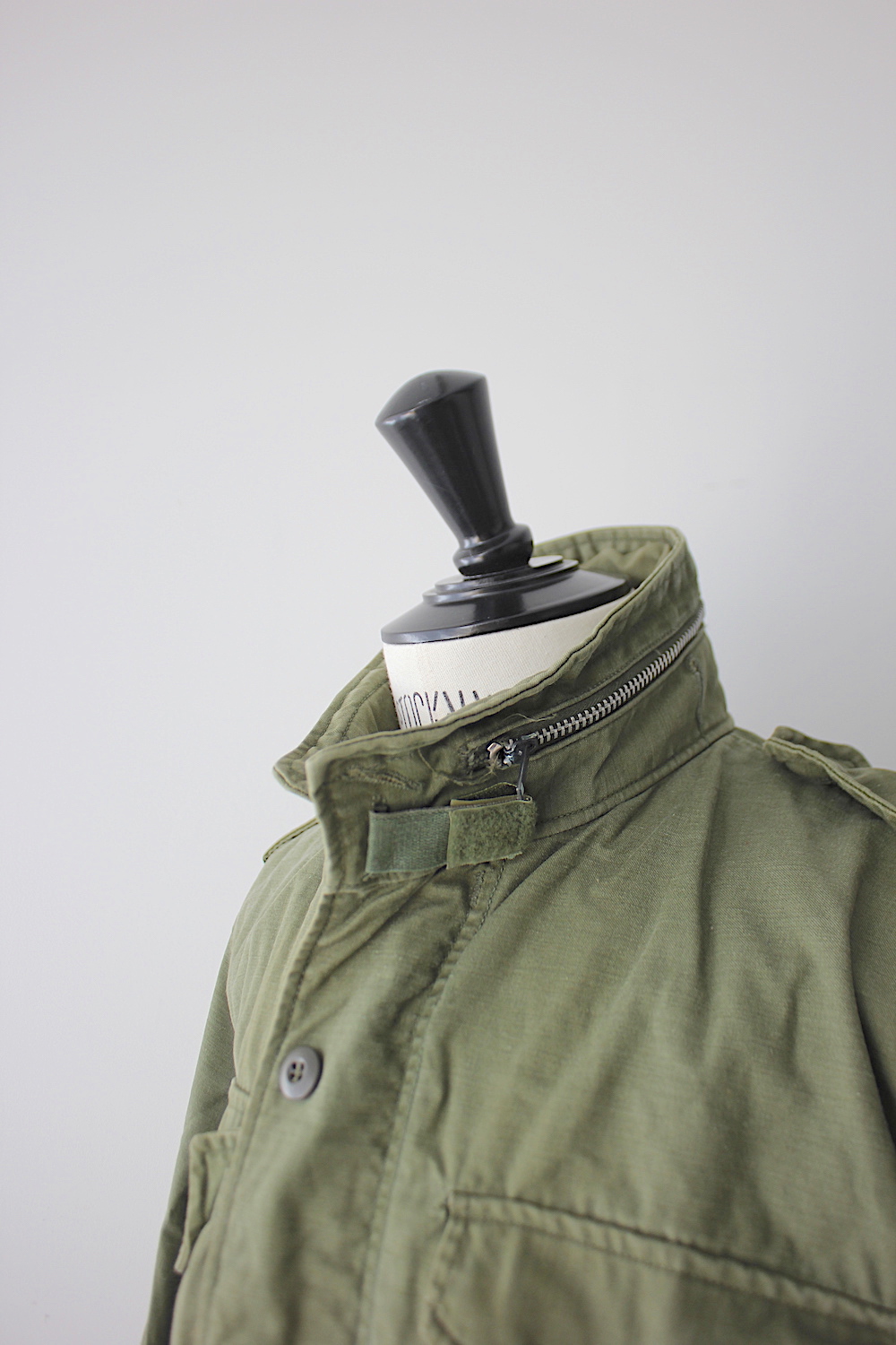 VINTAGE 71s US ARMY"M65 FIELD JACKET"2ND MODEL(ALUMINUM ZIPPER)＊SMALL ...