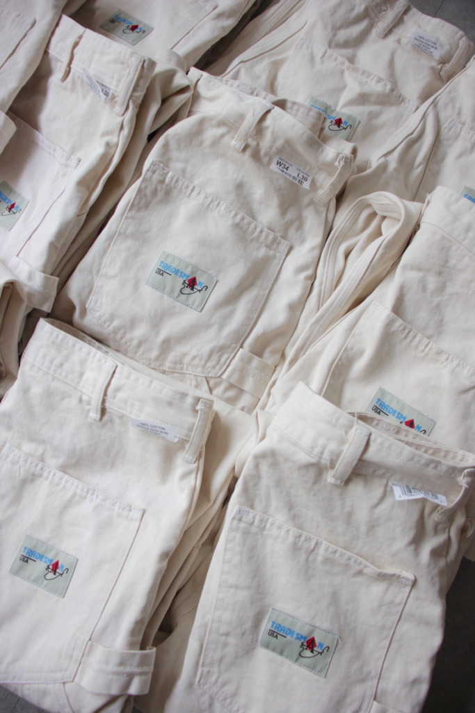 【全国通販】Ace Drop Cloth"Painter Pants(Single Knee)"Natural MADE IN USA ...