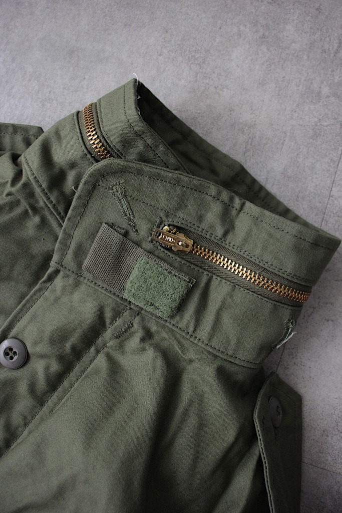 VINTAGE 71s US ARMY"M65 FIELD JACKET"2ND MODEL(ALUMINUM ZIPPER)＊SMALL ...